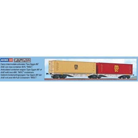 ACME 40363 - Typ Sggrs 80, AAE, MSC Cont. 40 ft