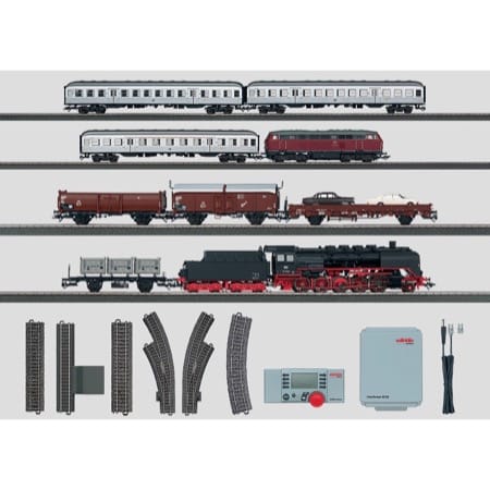 Märklin 29820 - Digital-Mega-Startpackung mit 2 Zügen 230 Volt ...